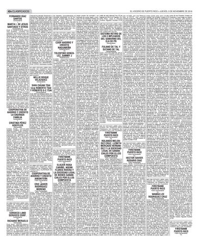 Edición 3 de Noviembre 2016 by El Vocero de Puerto Rico - Issuu