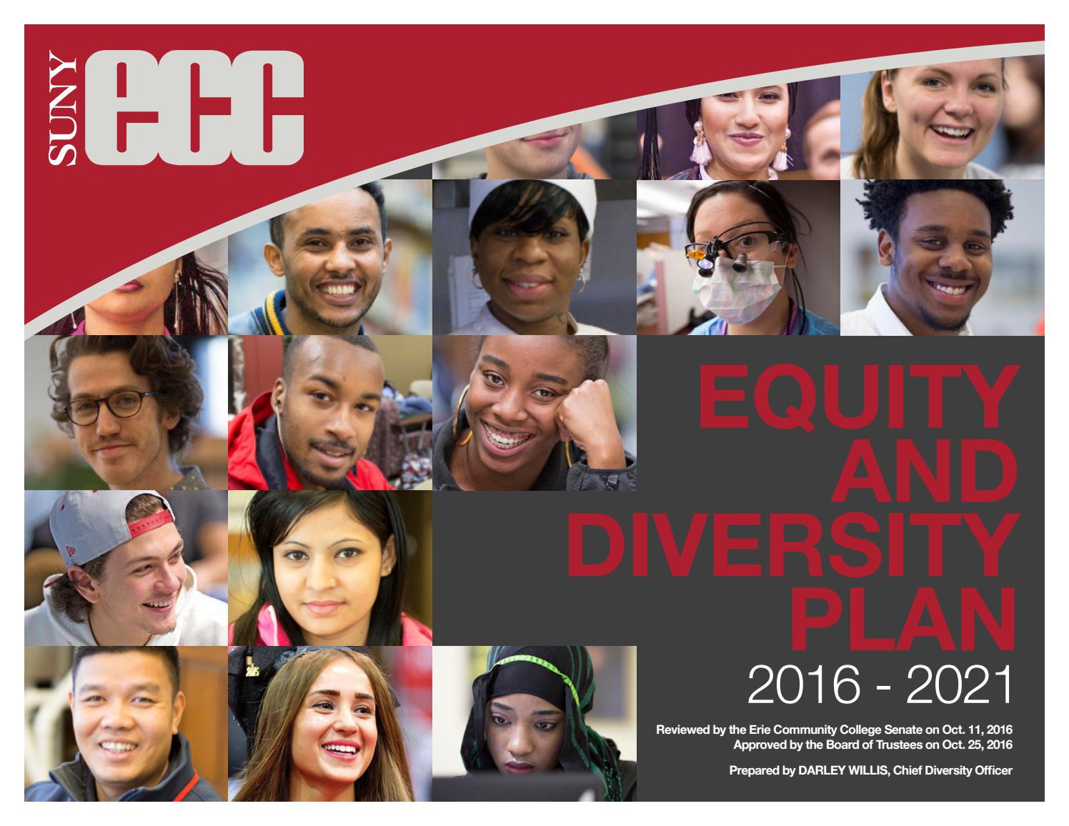 ECC Equity and Diversity Plan 2016-2021 by SUNY Erie - Issuu