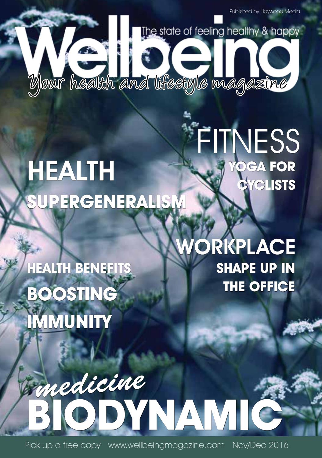 Wellbeing Magazine November 2016 by Haywood Media - Issuu