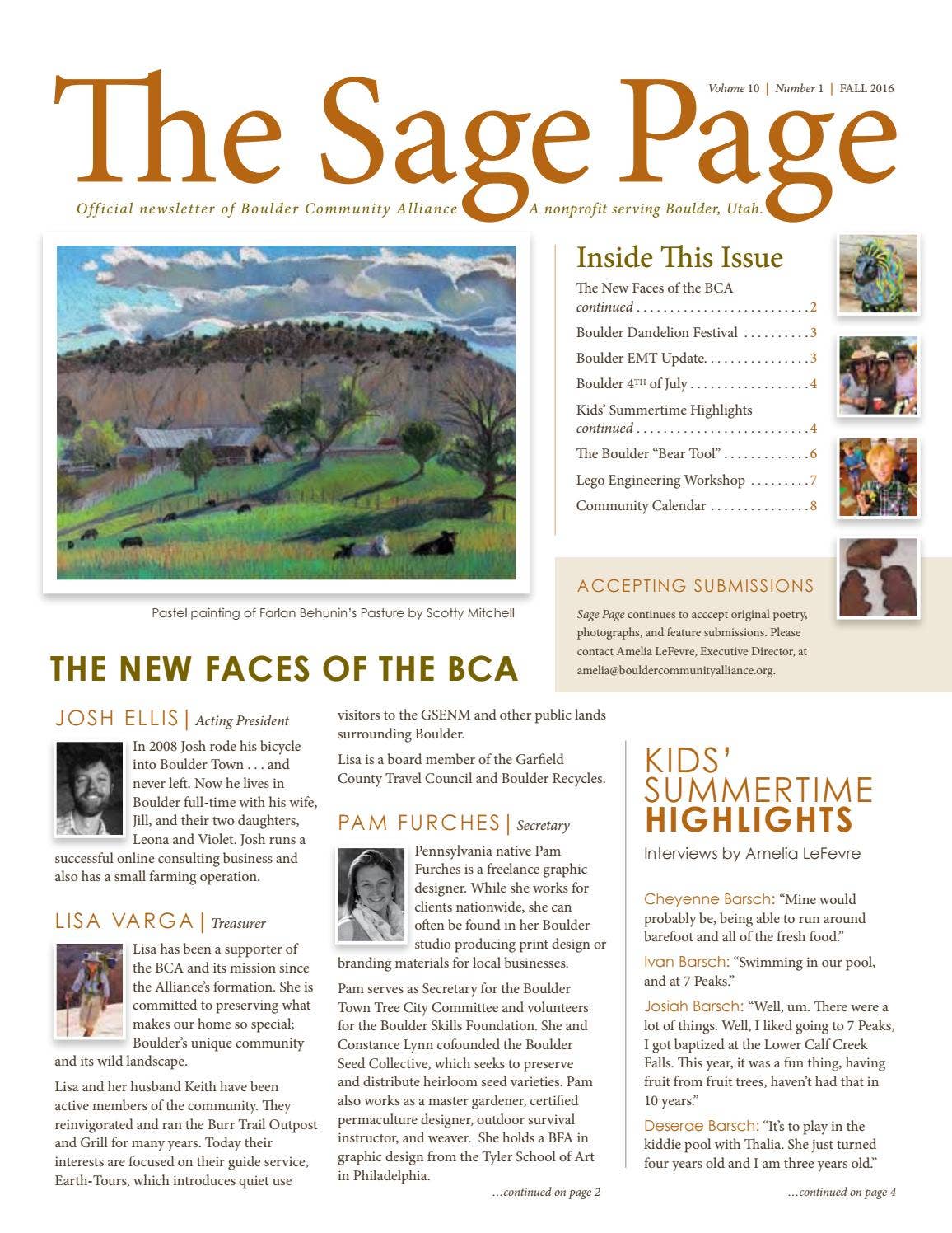 Sage Page Fall 2016 by pfdesign - Issuu