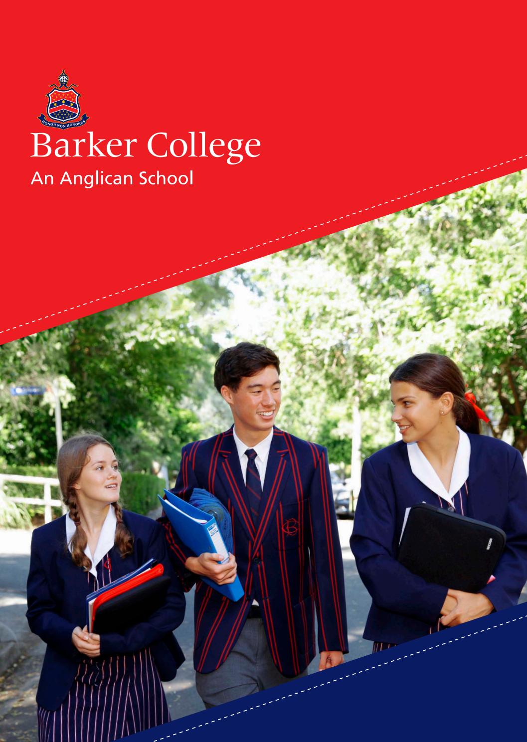 Barker College Prospectus by Barker College - Issuu