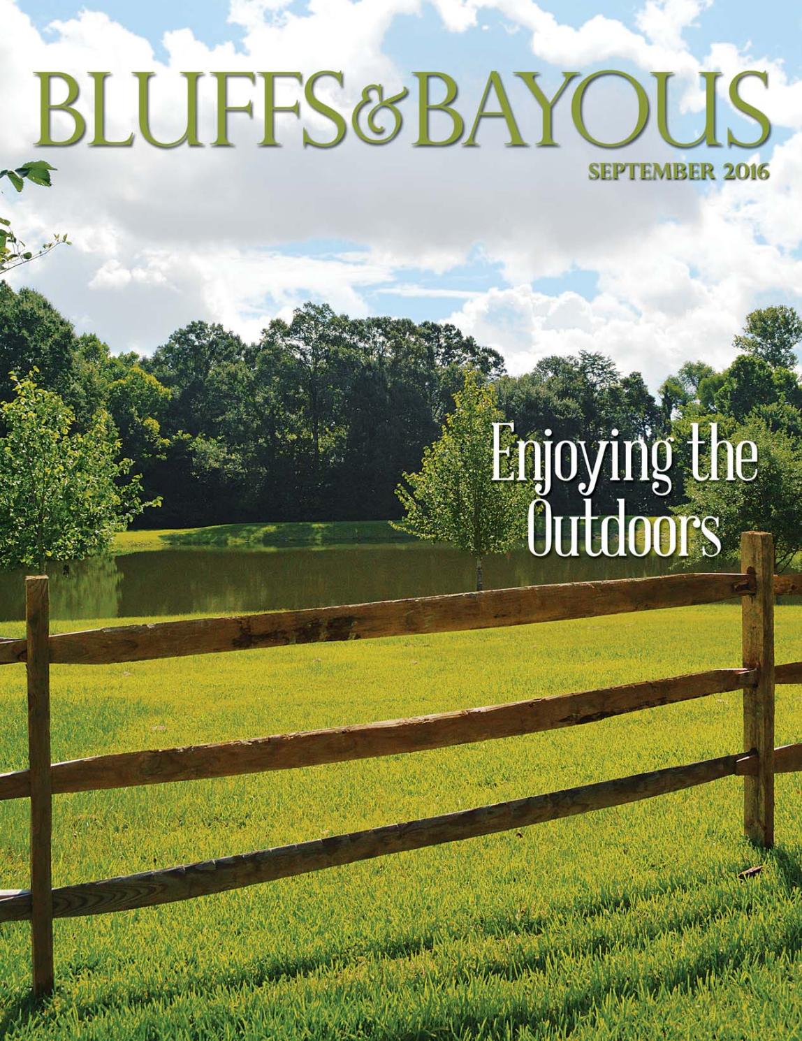 Bluffs & Bayous September 2016 by Bluffs & Bayous Magazine - Issuu
