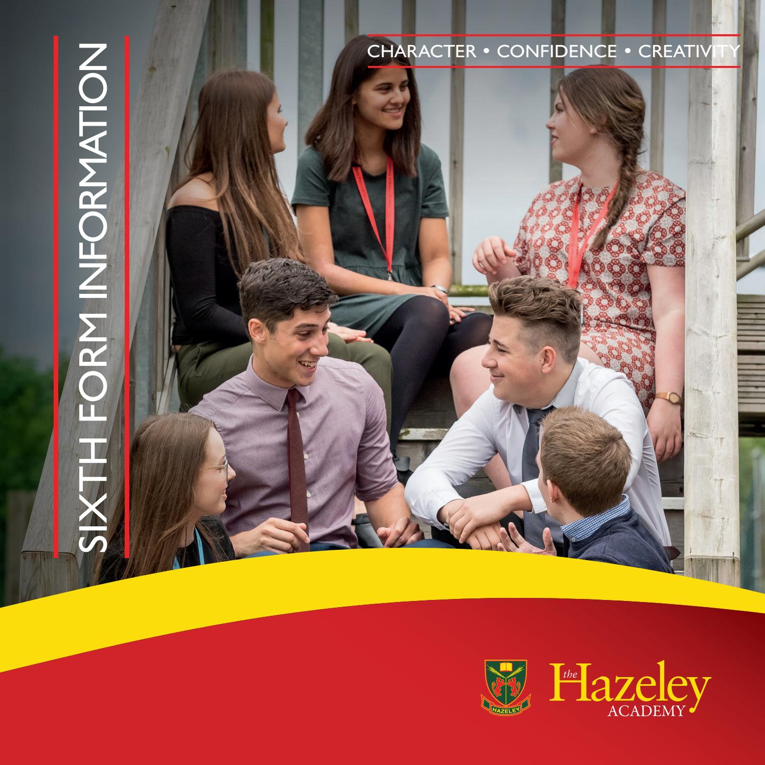 Hazeley Academy - Sixth Form Information Booklet by W S A - Issuu