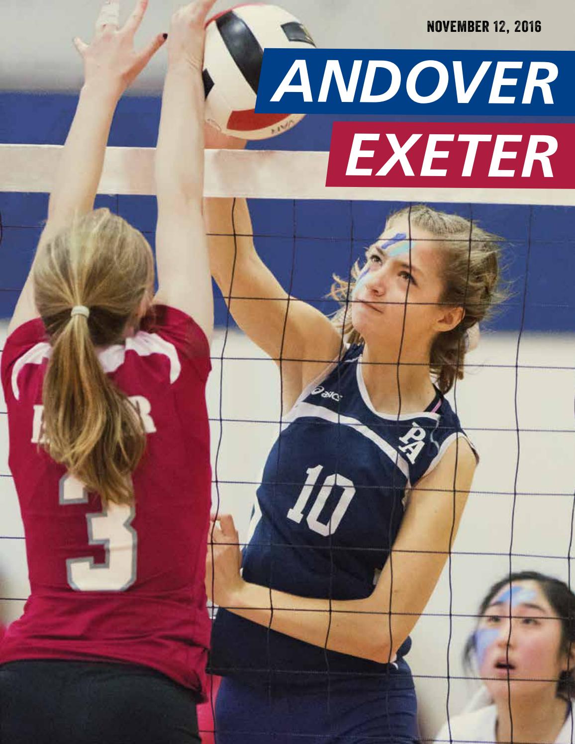 Andover-Eexeter Weekend 2016 Program by Phillips Academy - Issuu