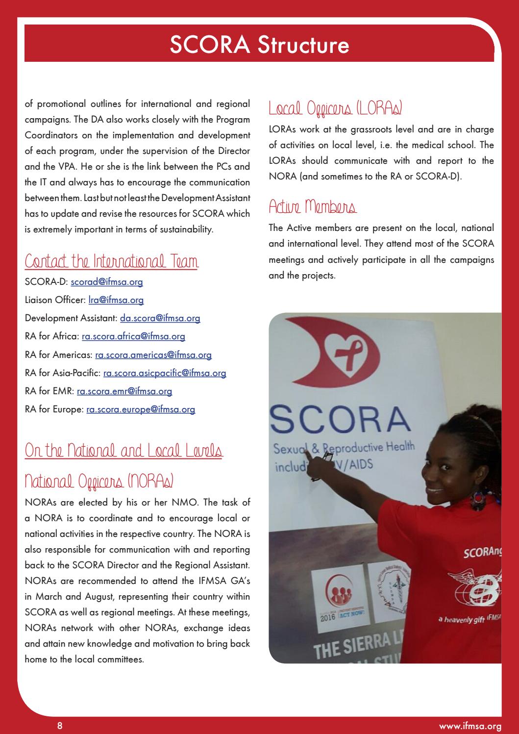 The SCORA Manual by International Federation of Medical Students ...
