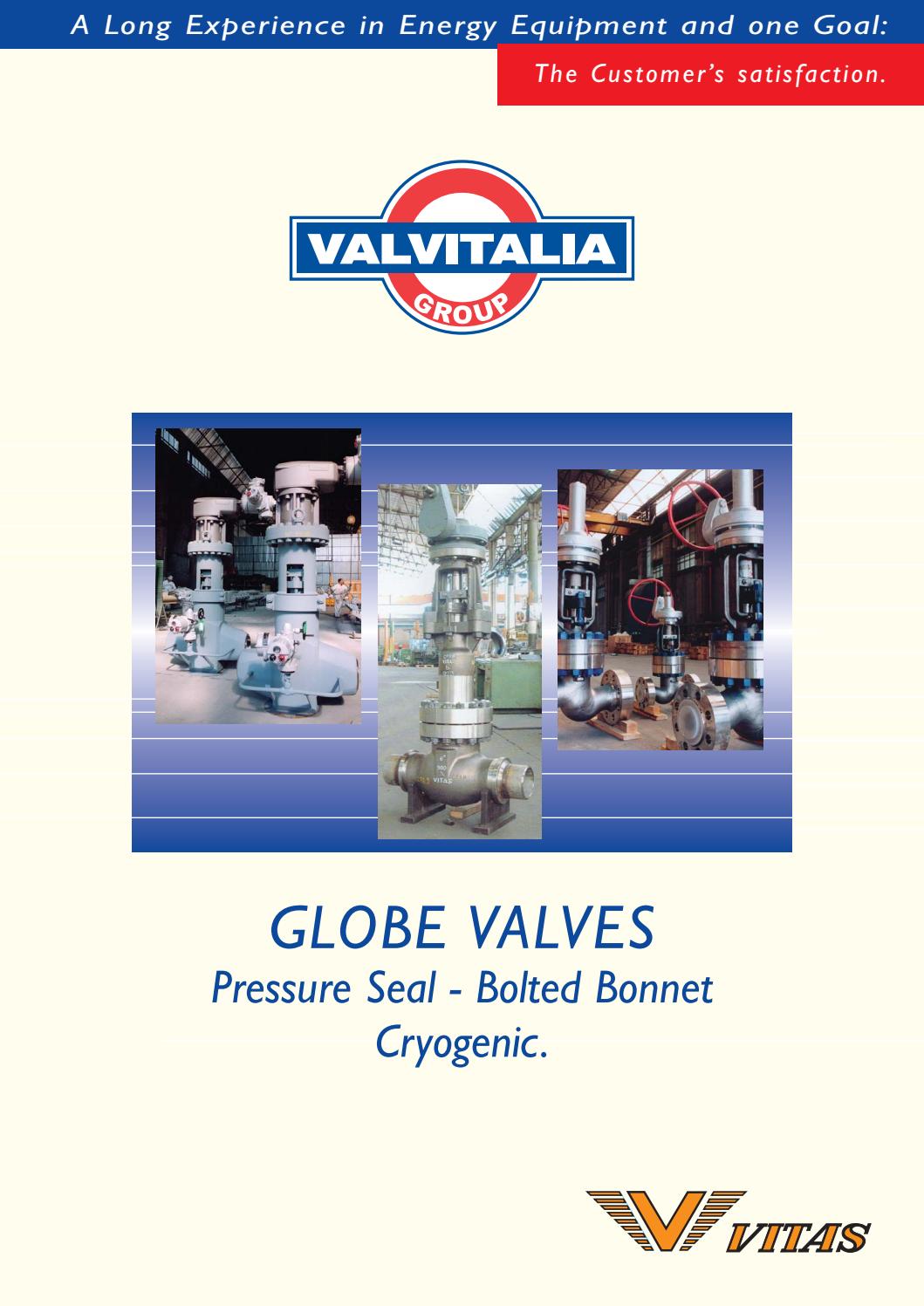 Vitas globe valves by Mento-AS - Issuu