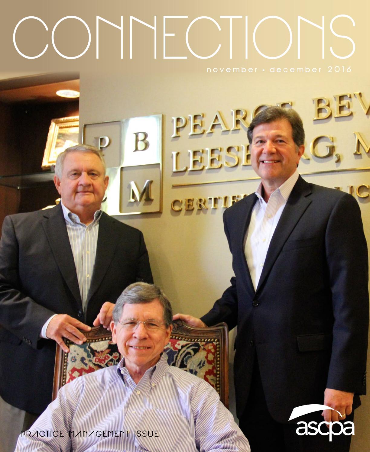 ASCPA CONNECTIONS Nov Dec 2016 by Alabama Society of CPAs - Issuu