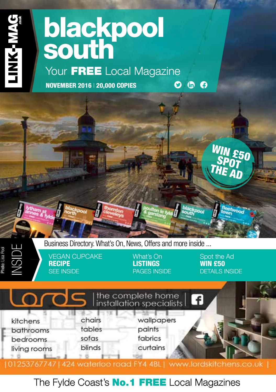 Blackpool south november magazine 2016 by LINK-MAG - Issuu