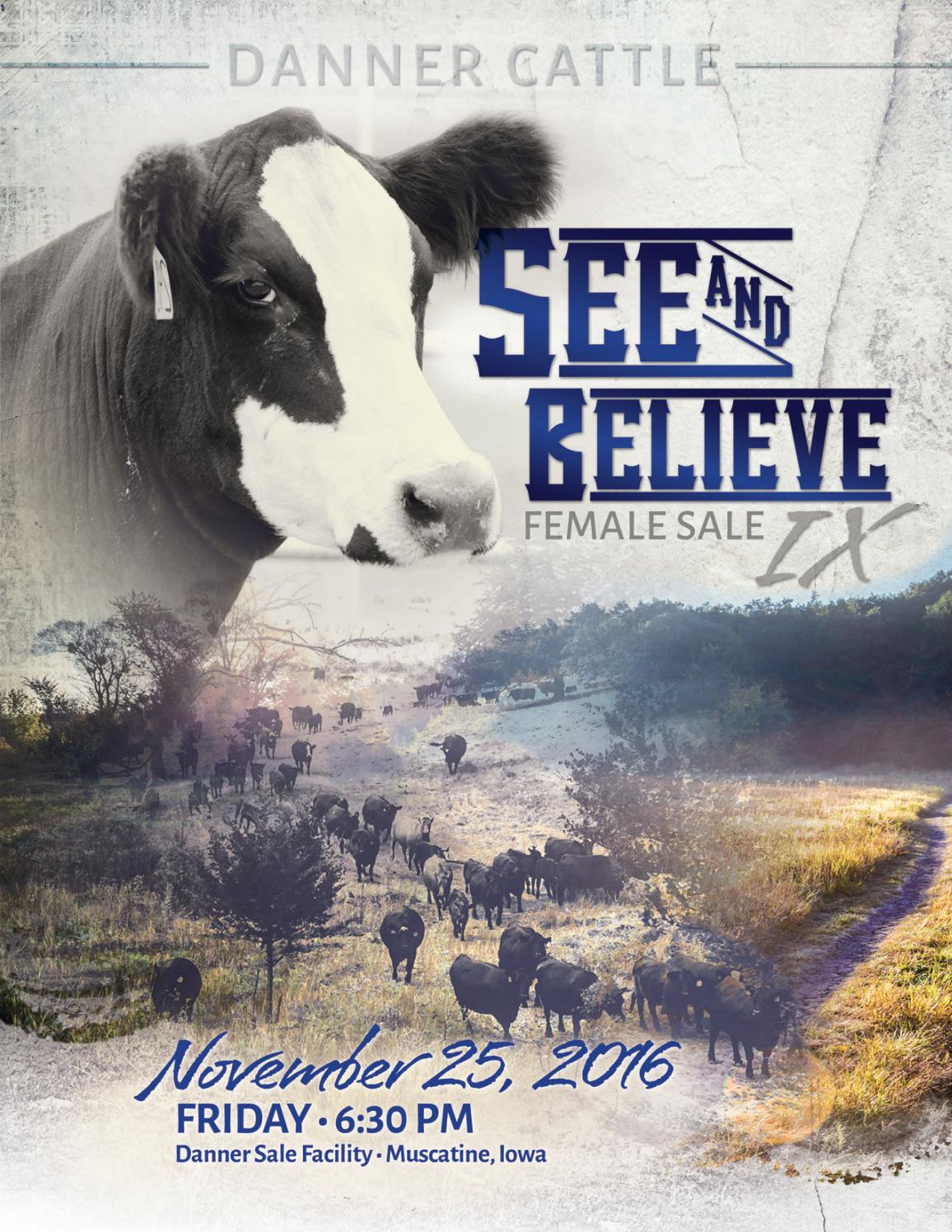 Danner Cattle See & Believe 2016 by Monti West Design - Issuu