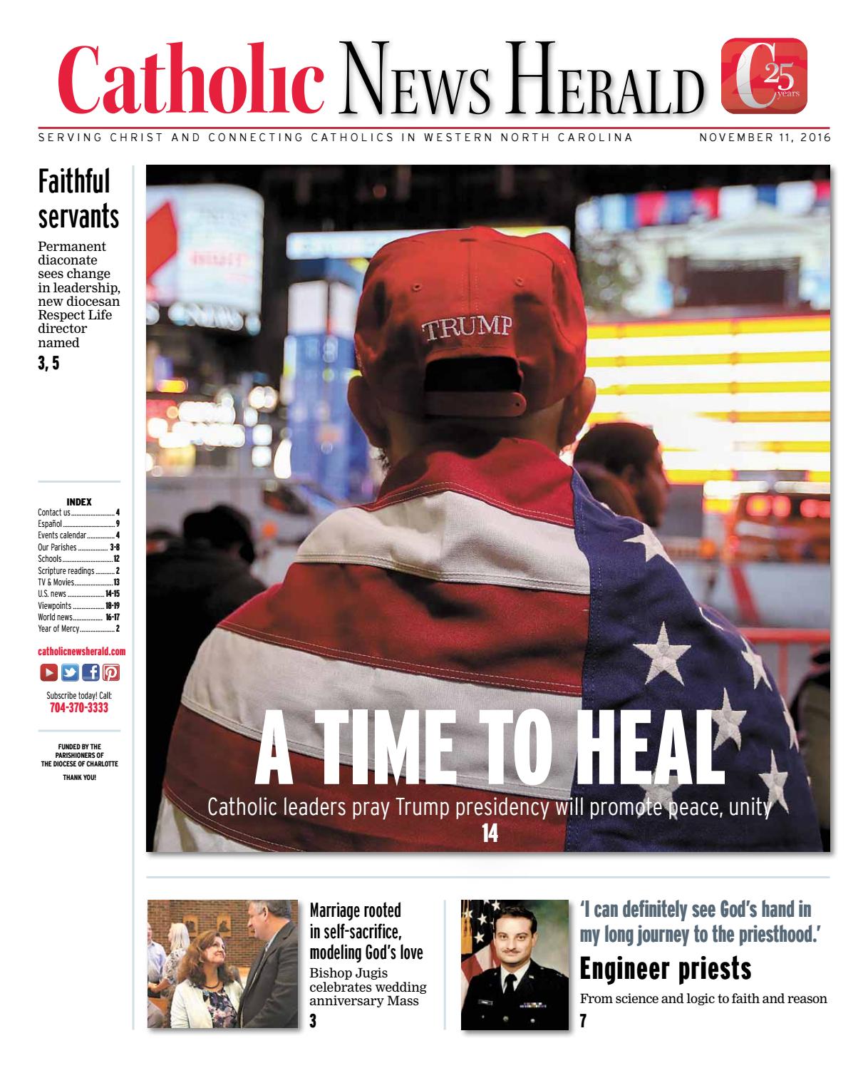 Nov. 11, 2016 by Catholic News Herald - Issuu