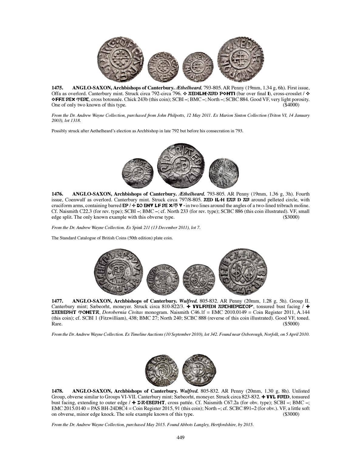 CNG Triton XX Sessions 3 and 4 by Classical Numismatic Group, Inc. - Issuu