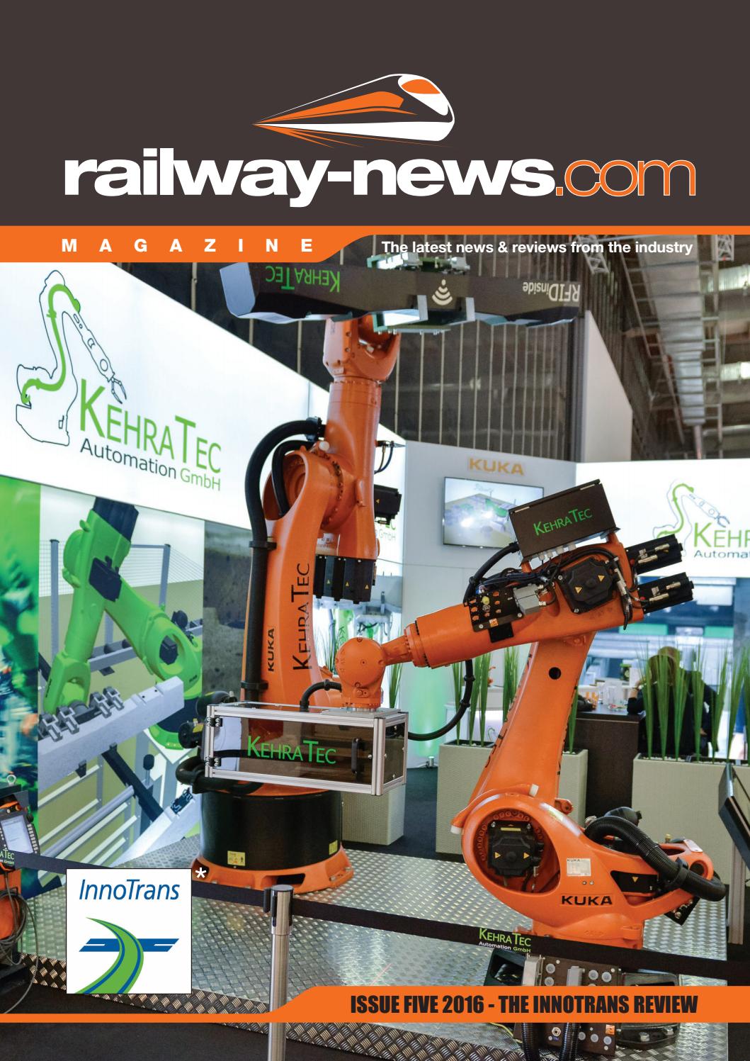 Railway-News Magazine Innotrans Review by a2b Global Media - Issuu