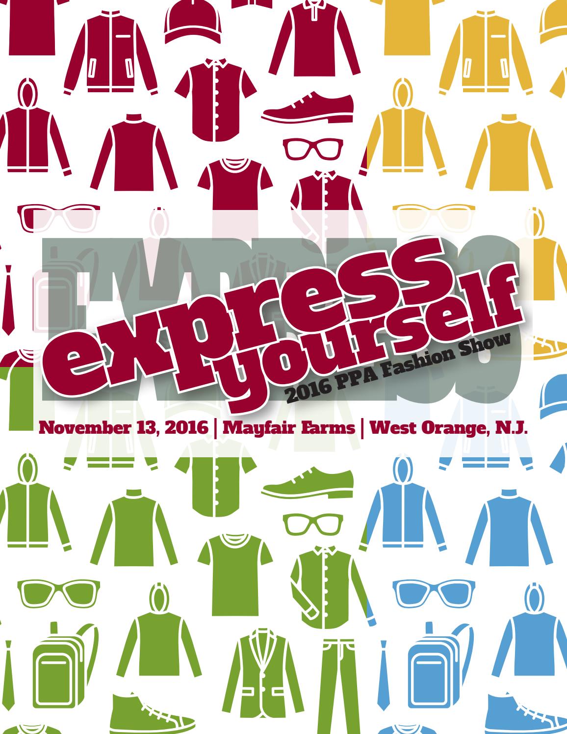 2016 PPA Fashion Show: Express Yourself by Saint Peter's Prep - Issuu