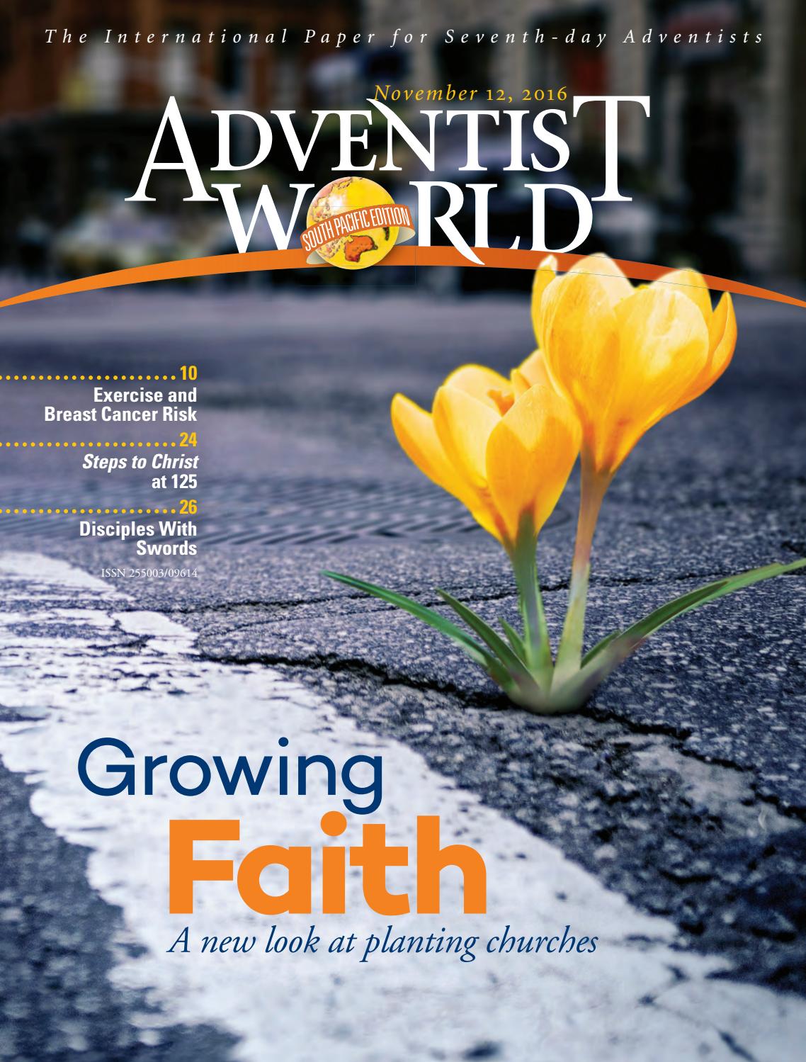 Adventist World - November 12, 2016 by Adventist Media - Issuu