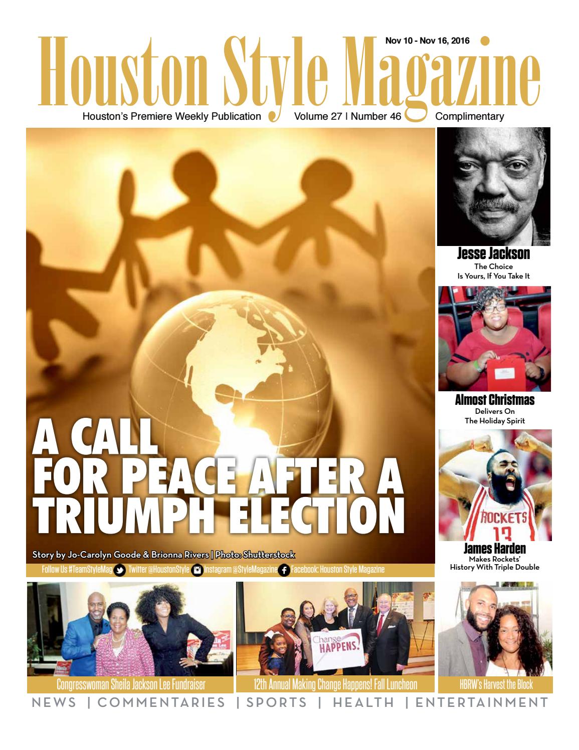 Houston Style Magazine vol 27 No 46 by Houston Style Magazine (HSM) - Issuu