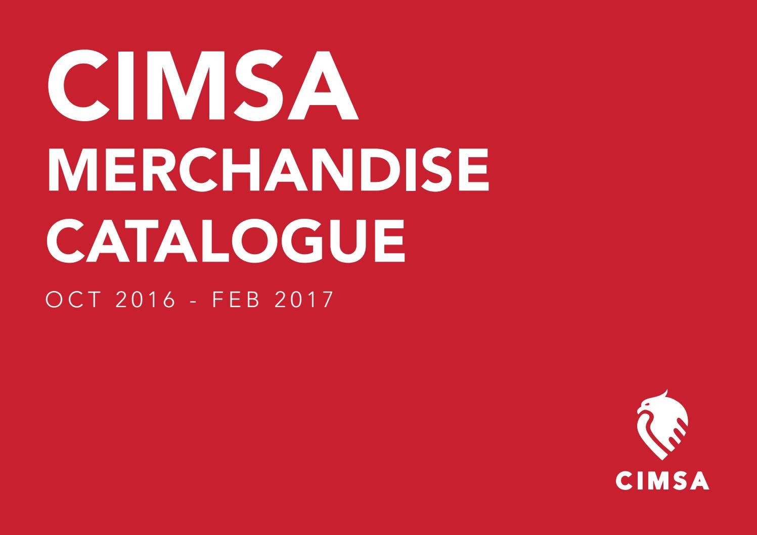 CIMSA Merchandise Catalogue OCT 16 - NOV 17 by CIMSA Indonesia - Issuu