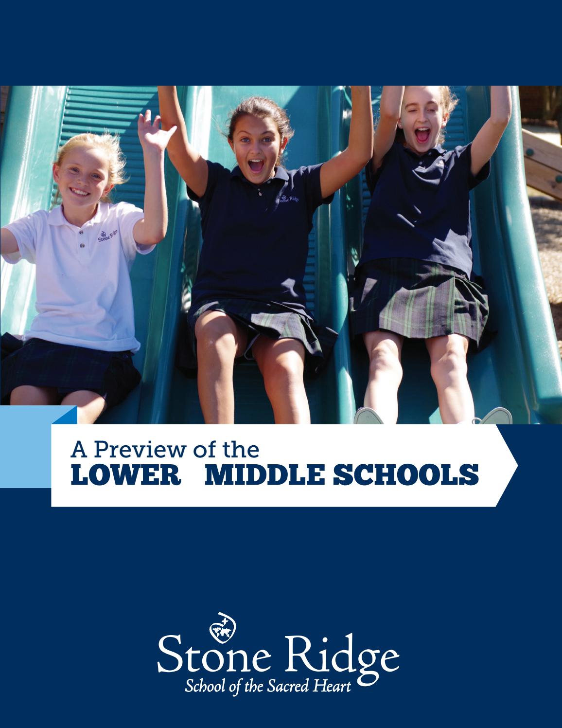 Lower and Middle School Preview Book 2016-2017 by Stone Ridge School of ...