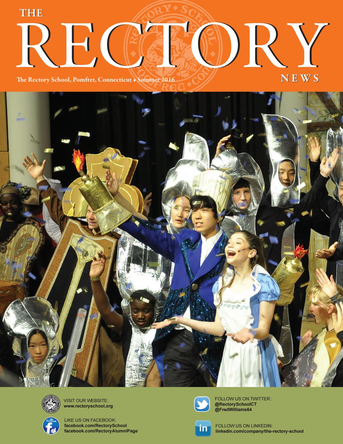 The Rectory News Summer 2016 by Rectory School - Issuu