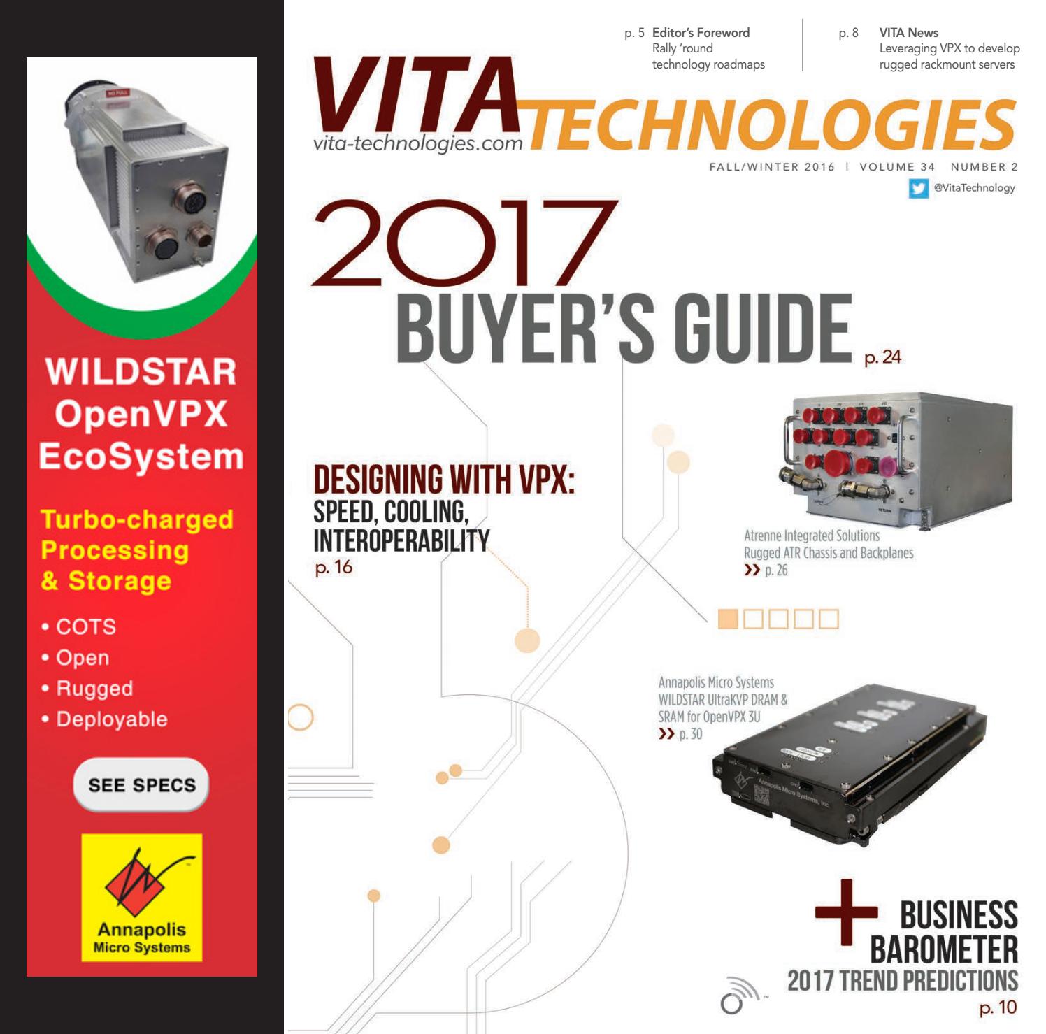 VITA Technologies with Buyer’s Guide Fall/Winter 2016 by OpenSystems ...