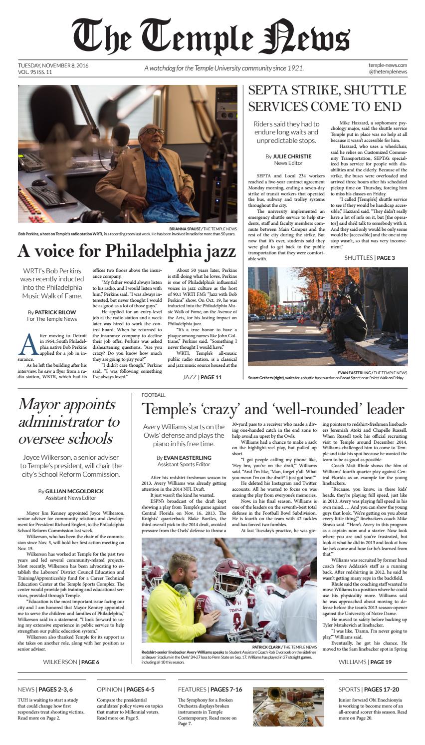 Issue 11 by The Temple News - Issuu
