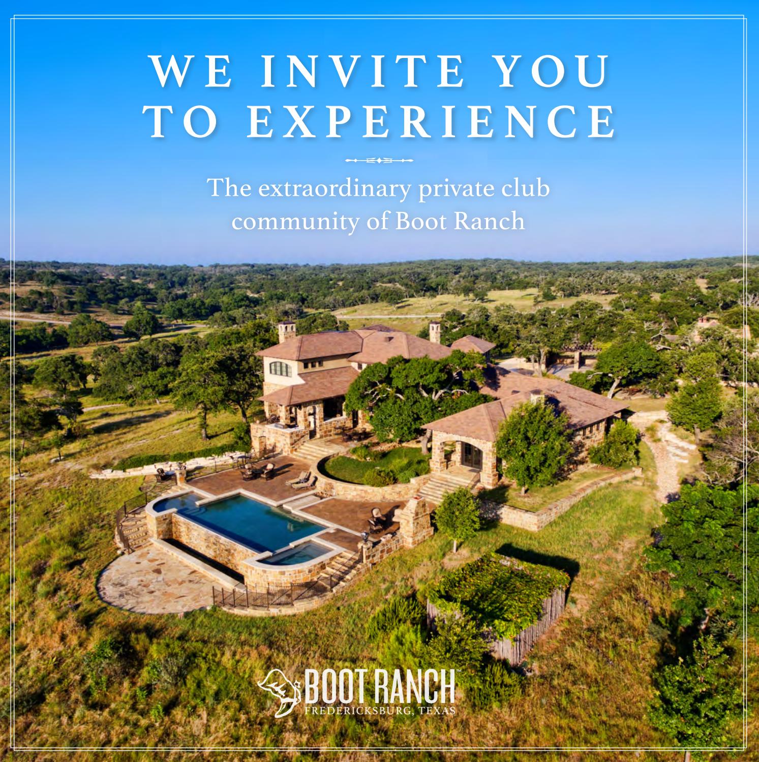 We invite you to experience Boot Ranch by Boot Ranch - Issuu