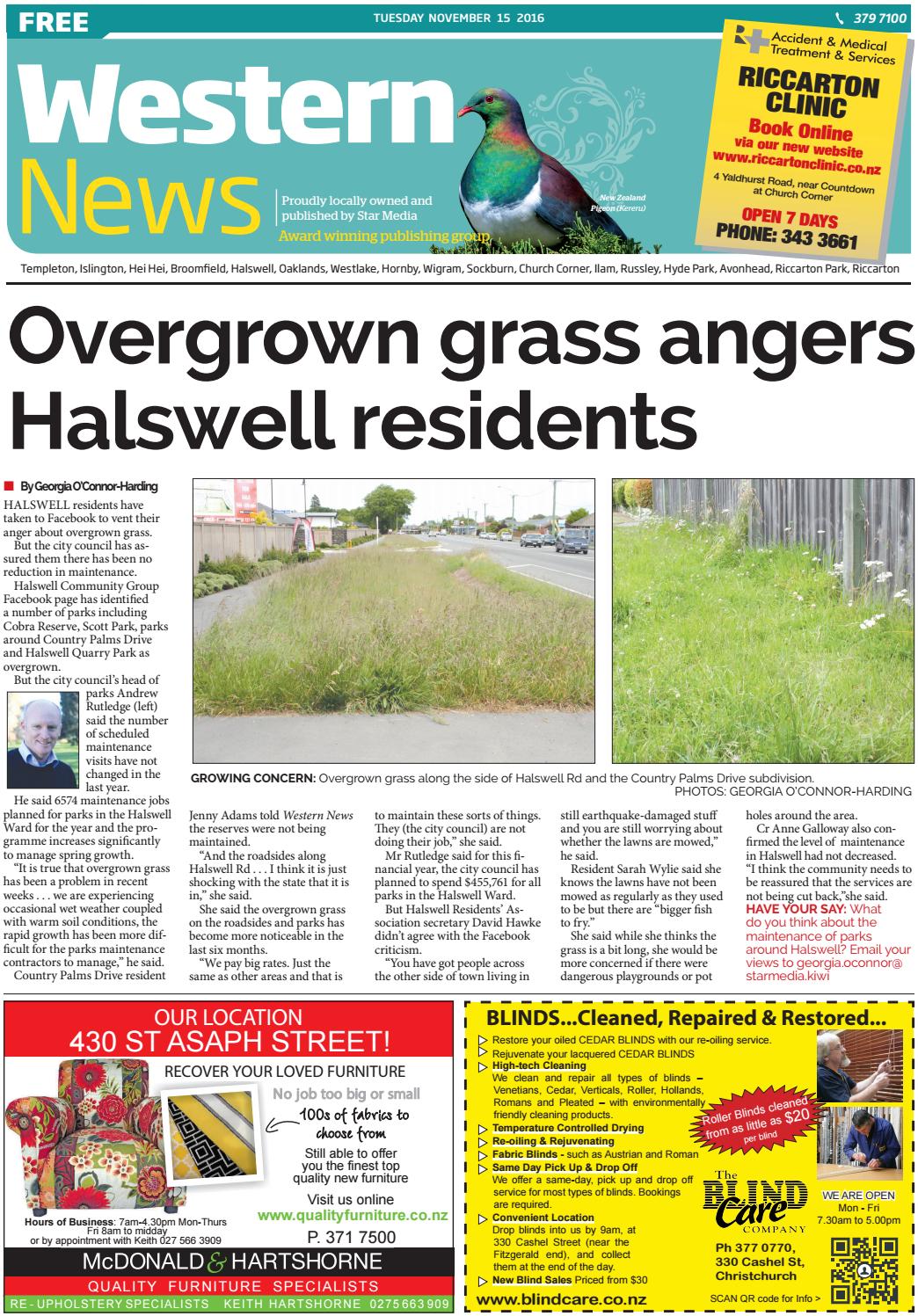 Western News 15-11-16 by Local Newspapers - Issuu