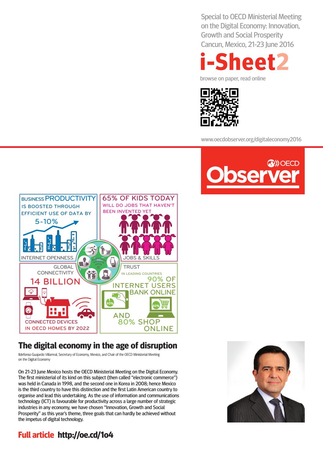 OECD Observer i-Sheet: The digital economy by OECD - Issuu
