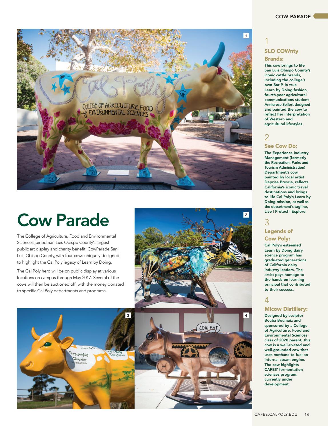 Cultivate Winter 2016 by Cal Poly College of Agriculture, Food and ...