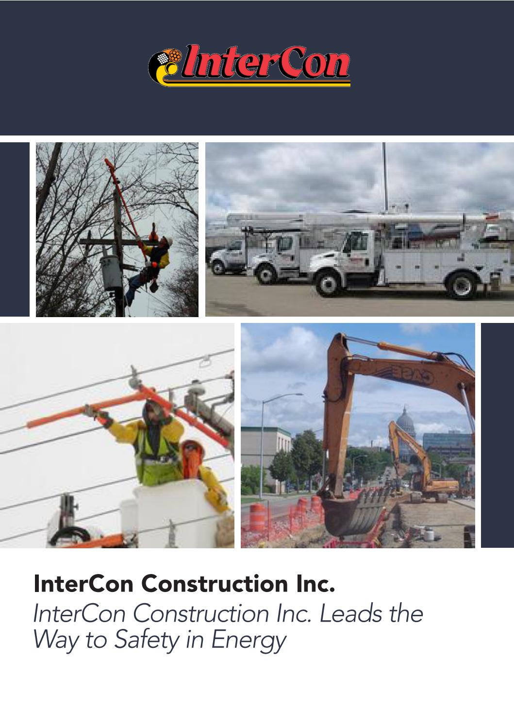 Brochure Intercon Construction Inc by Business Chief USA - Issuu