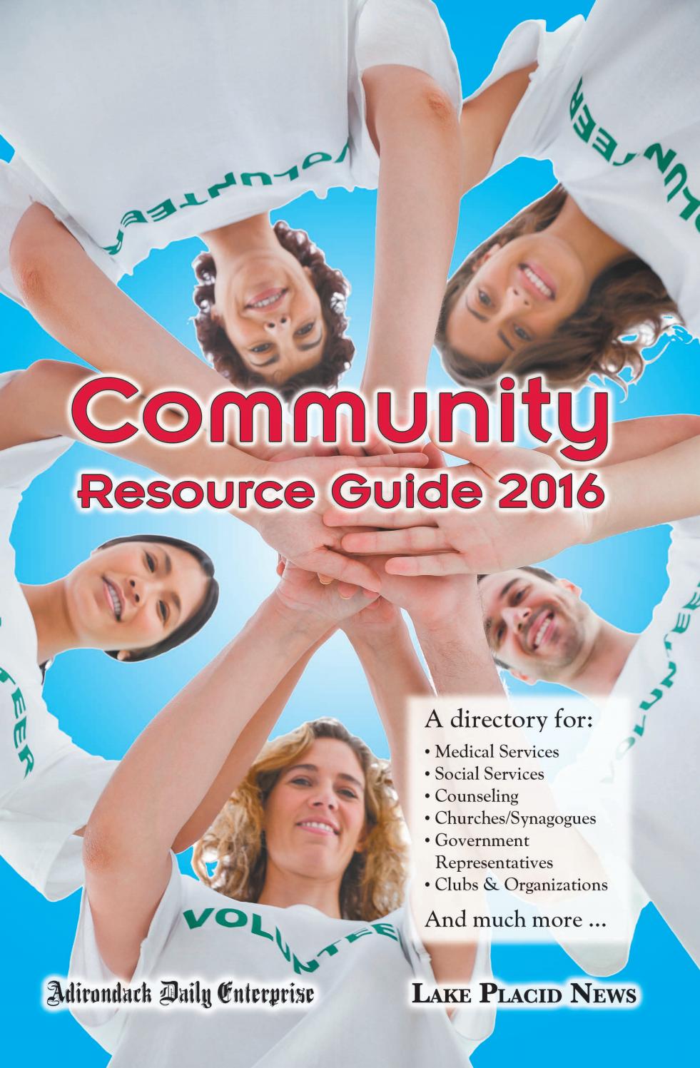 Community Resource Guide 2016 by Adirondack Daily Enterprise - Issuu