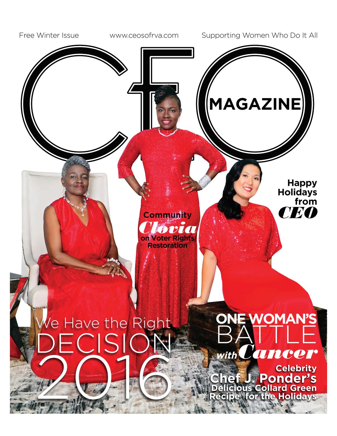 CEO MAGAZINE HOLIDAY ISSUE 2016 by CEO Magazine - Issuu