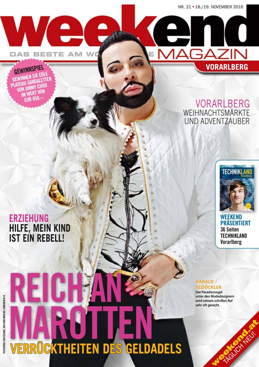 Weekend Magazin Vorarlberg 2016 KW 46 by Weekend Magazin Vorarlberg - Issuu