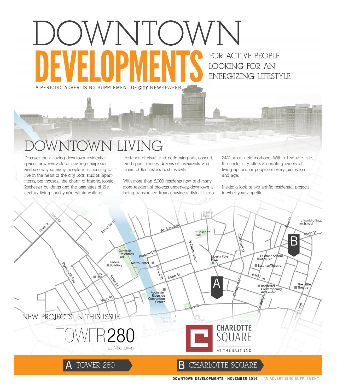 CITY Newspaper Downtown Developments - Fall 2016 by CITY News. Arts ...