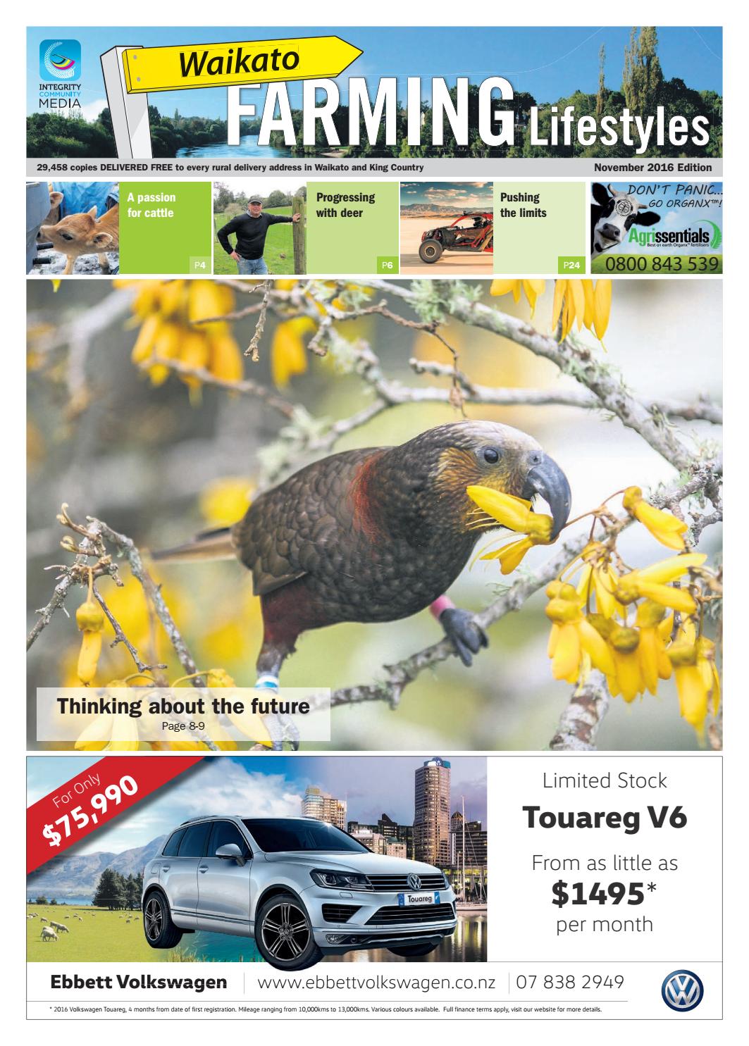 Waikato Farming Lifestyles, November 2016 by Integrity Community Media ...