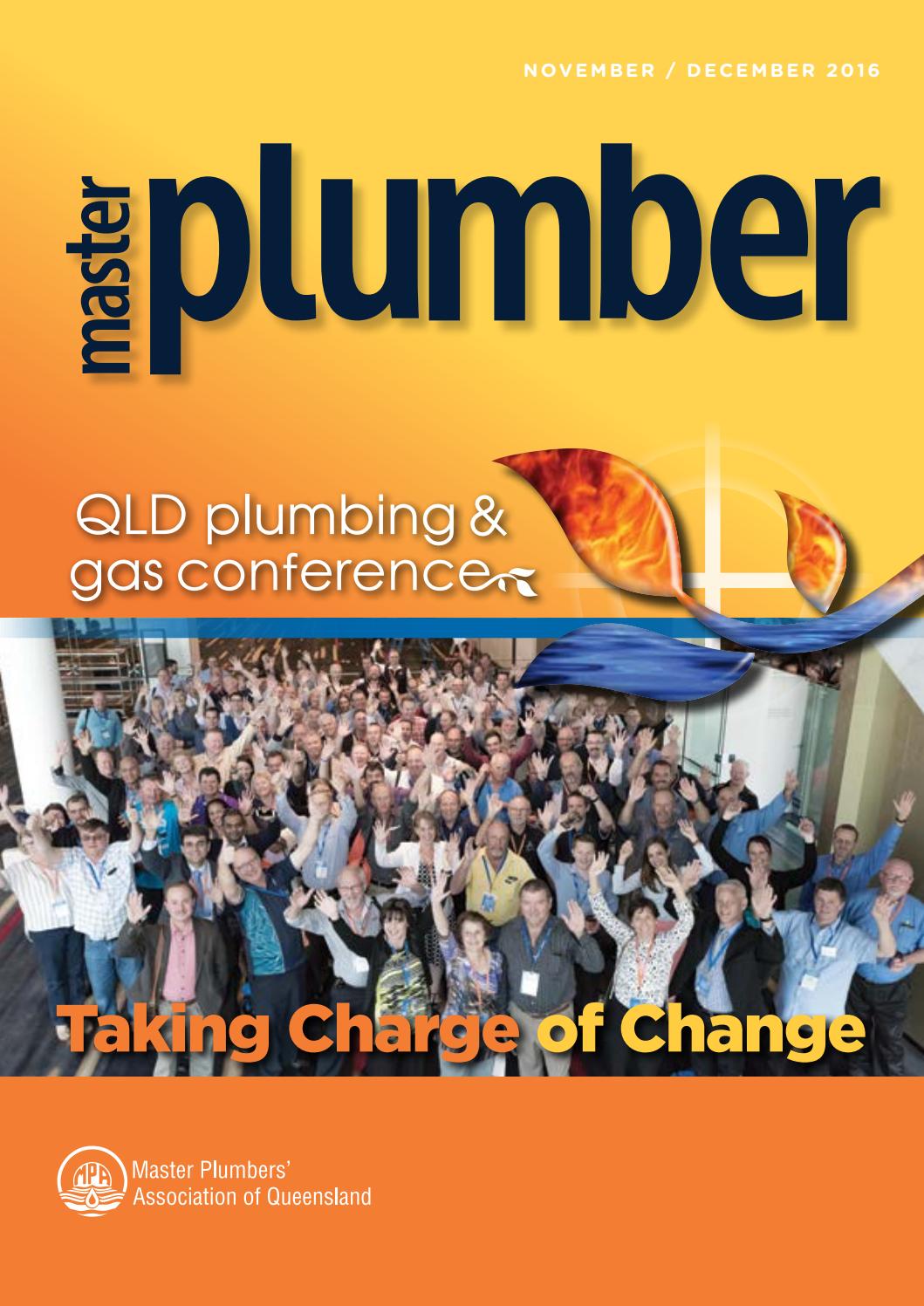 Master Plumber November/December 2016 by Master Plumbers' Association ...