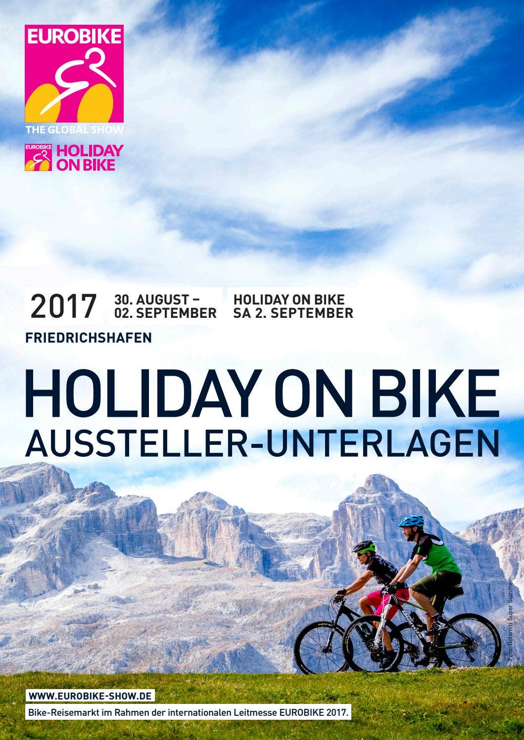 EUROBIKE 2017 | HOLIDAY ON BIKE Aussteller-Unterlagen by Messe Friedrichshafen - Issuu
