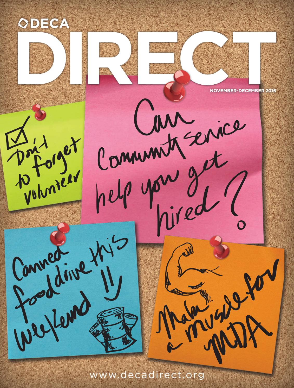 DECA Direct | November-December 2016 by DECA Inc. - Issuu