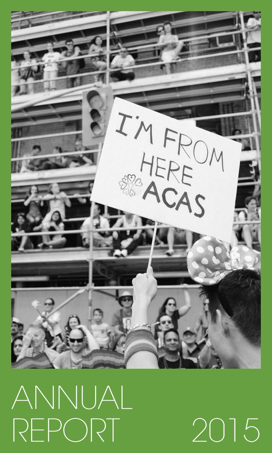 ACAS Annual Report 2015 by ACAS AsianCommunityAIDSServices - Issuu