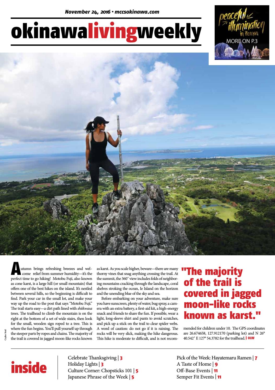 Okinawa Living Weekly by MCCS Okinawa - Issuu