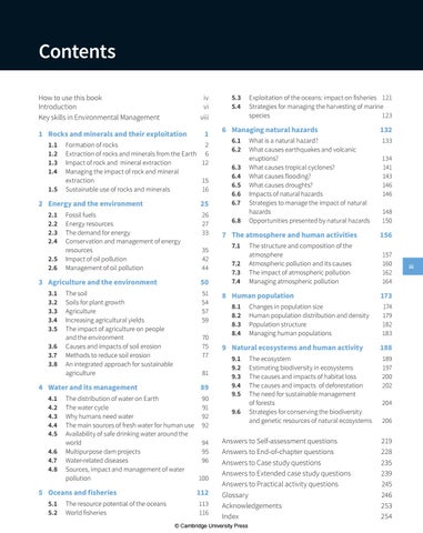Preview Cambridge IGCSE® and O Level Environmental Management by ...
