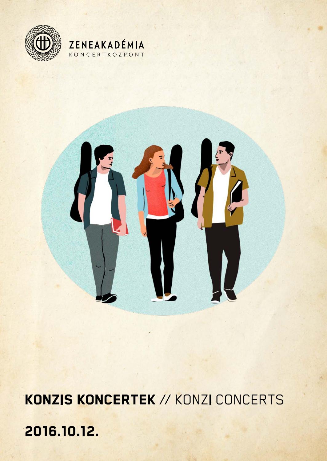 211 20161012 Liszt Academy Konzi leaflet by Zeneakadémia - Issuu