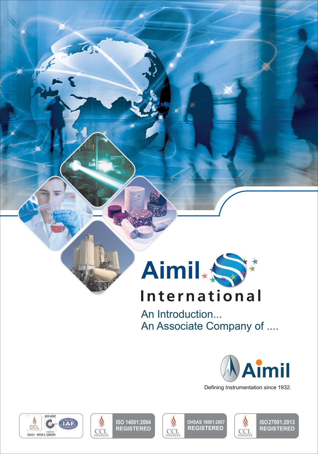 Aimil An Introduction - Defining Instrumentation since 1932. by Aimil ...