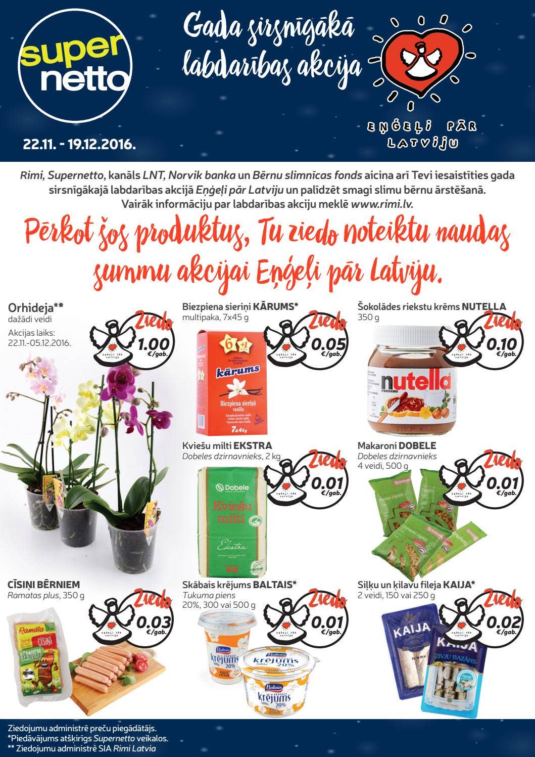 Supernetto piedāvājums no 22.11. līdz 19.12.2016. by Rimi - Issuu