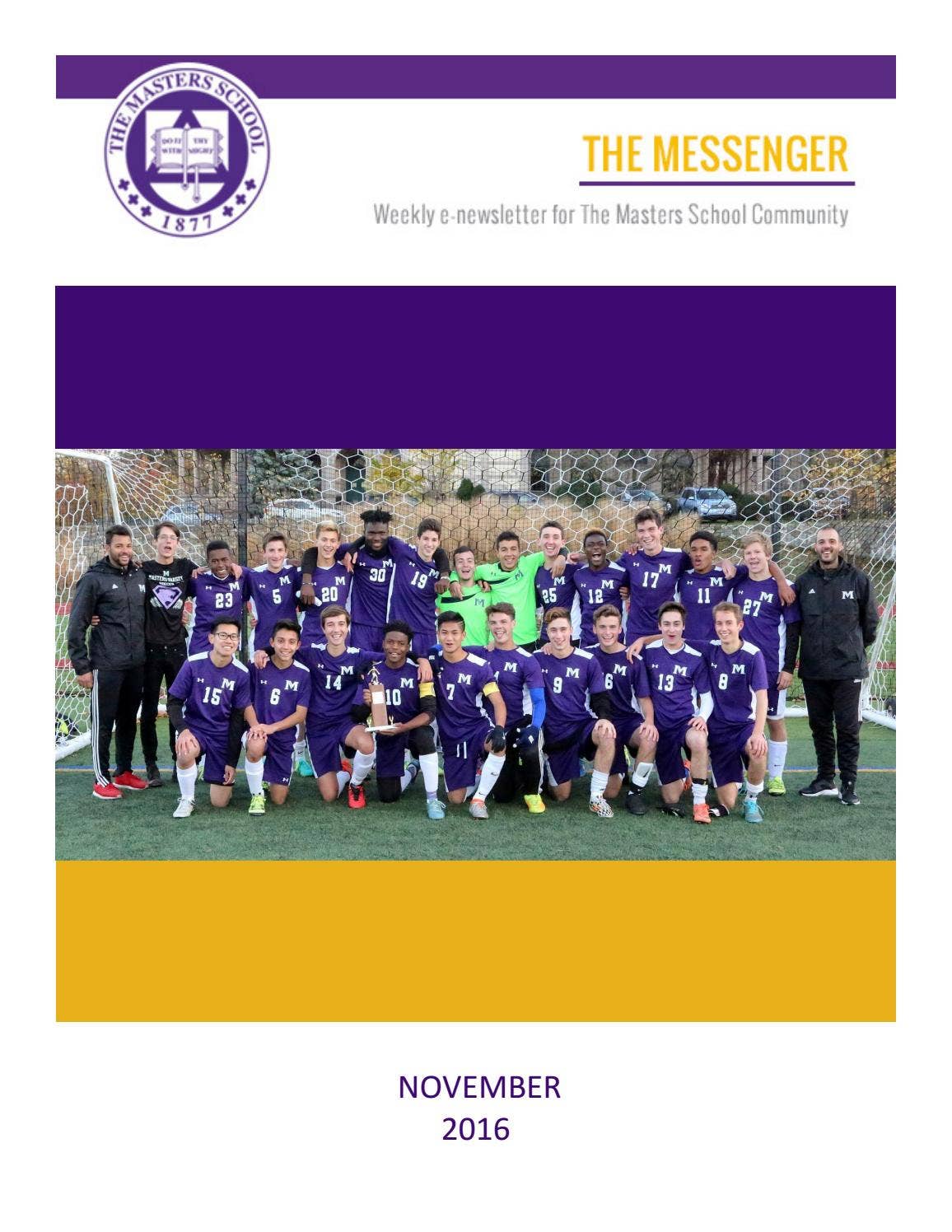 Chinese Messenger - November 2016 by The Masters School - Issuu