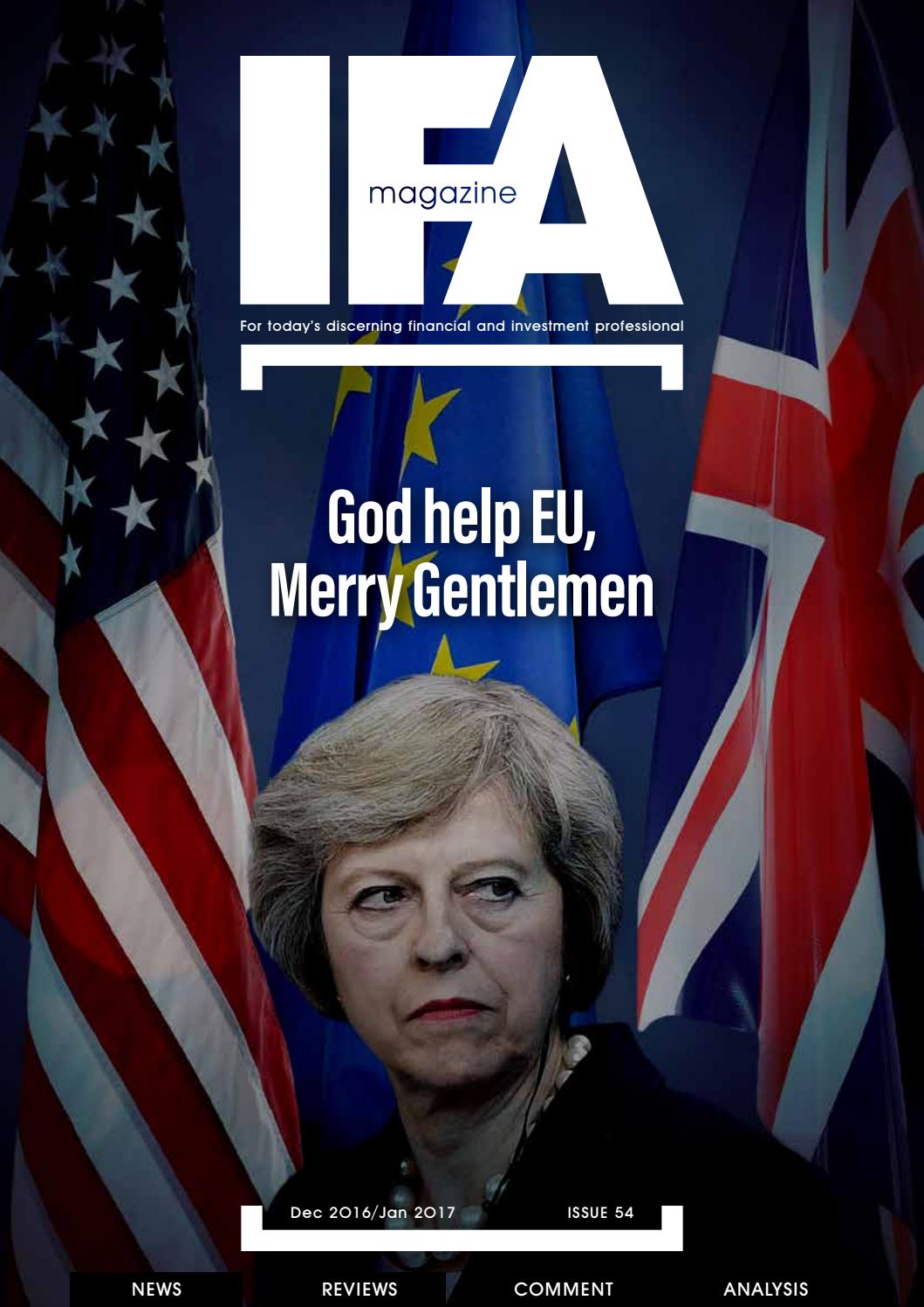 IFA Magazine - Issue 54 - Decemeber 16 / January 17 by Clifton Media ...