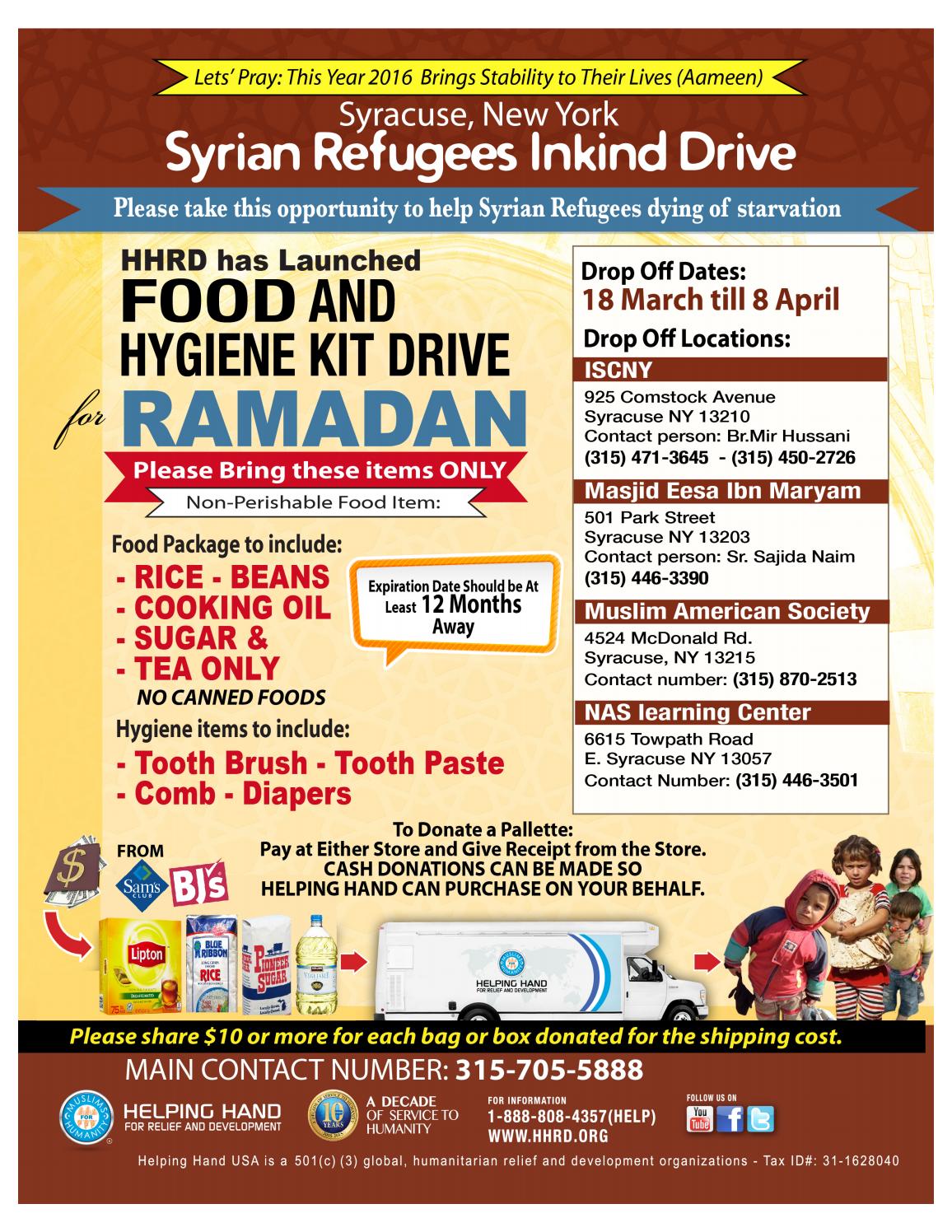 Food and hygiene drive flyer 01 by ARickard - Issuu