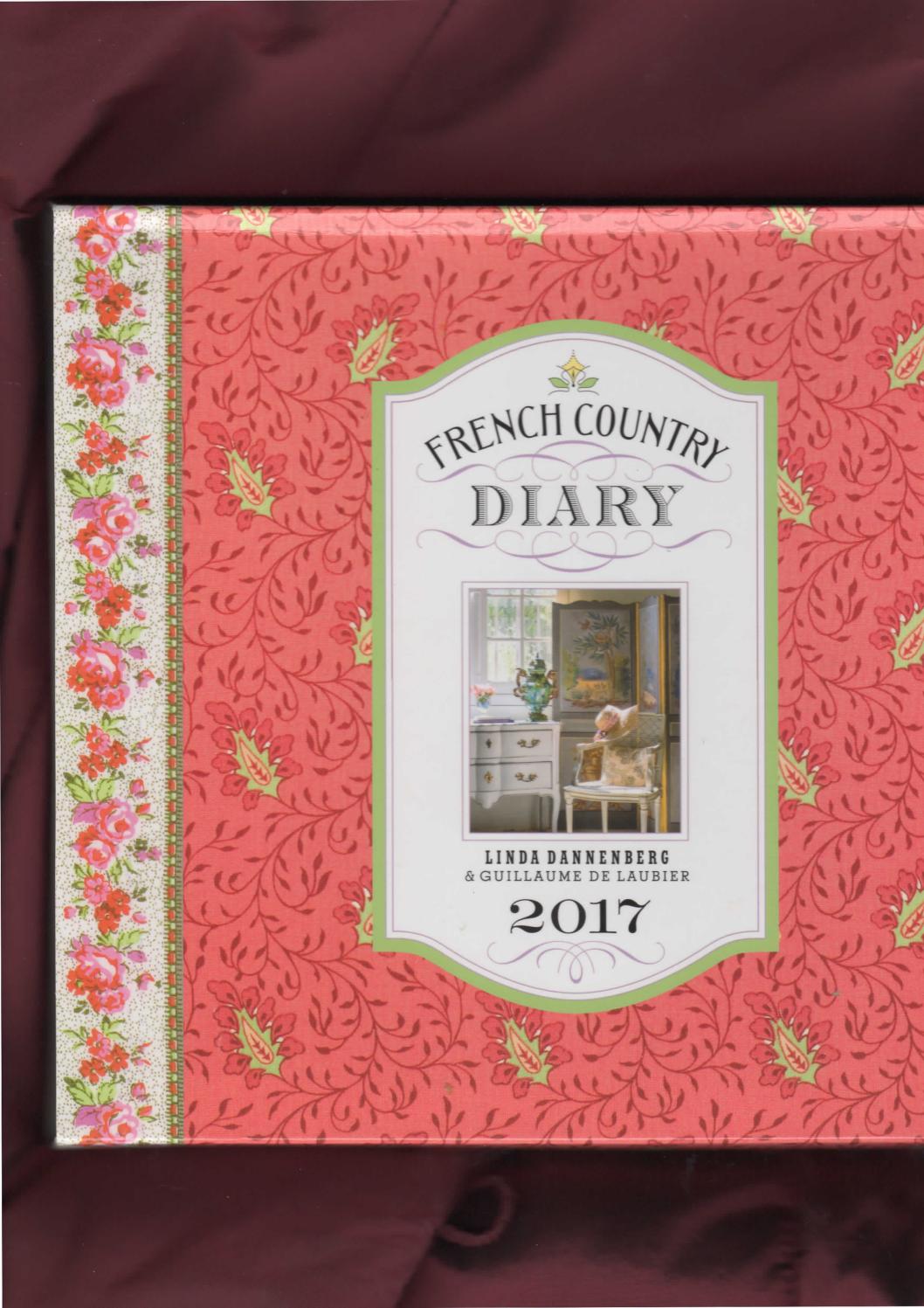 French country diary 2017 by Marie Françoise Mathon - Issuu