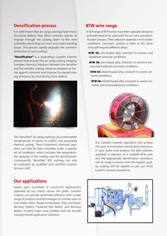 En boiler coating flyer by Castolin Eutectic - Issuu