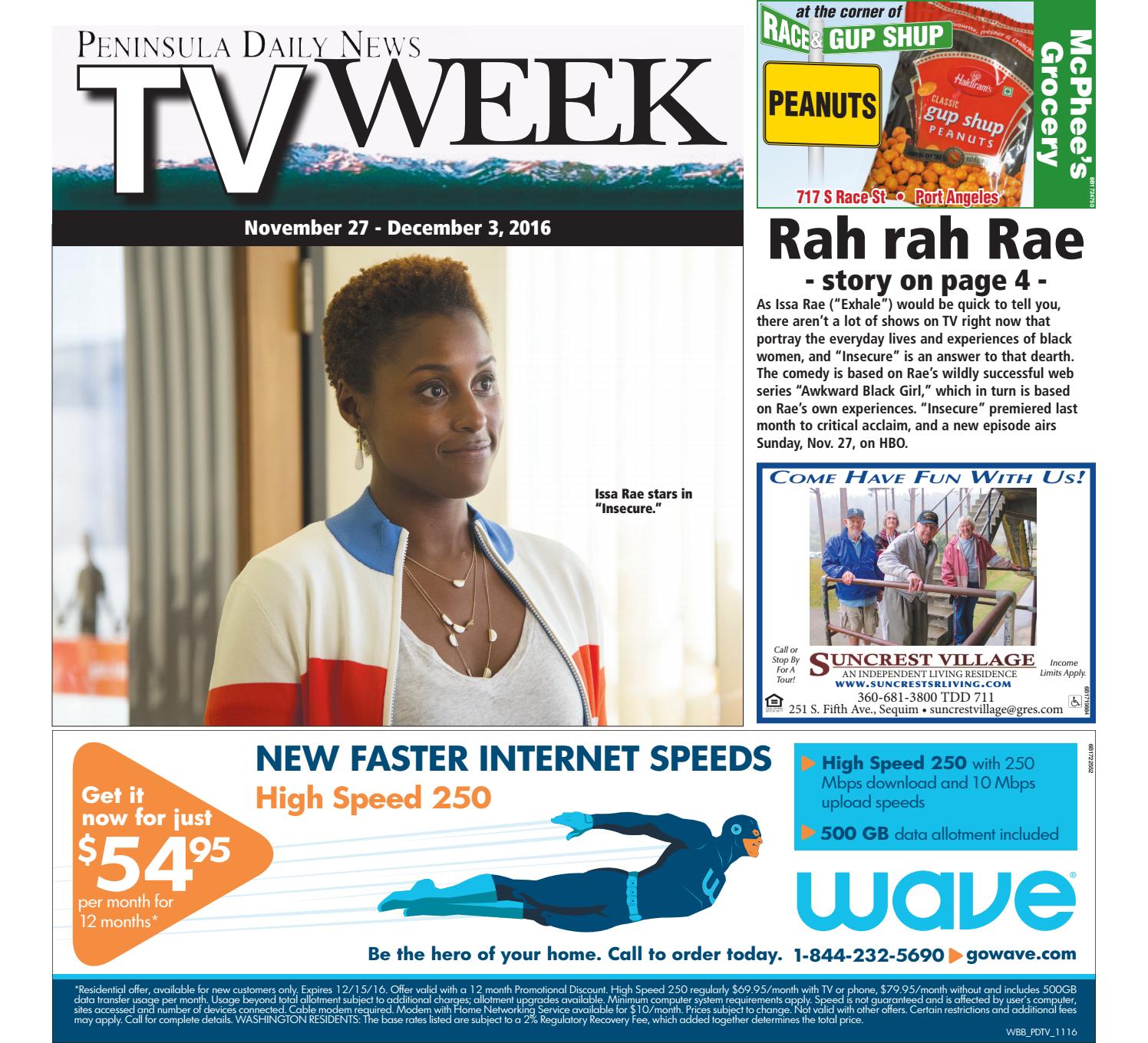 TV Week - TV Week for Sunday, November 27th by Sound Publishing - Issuu