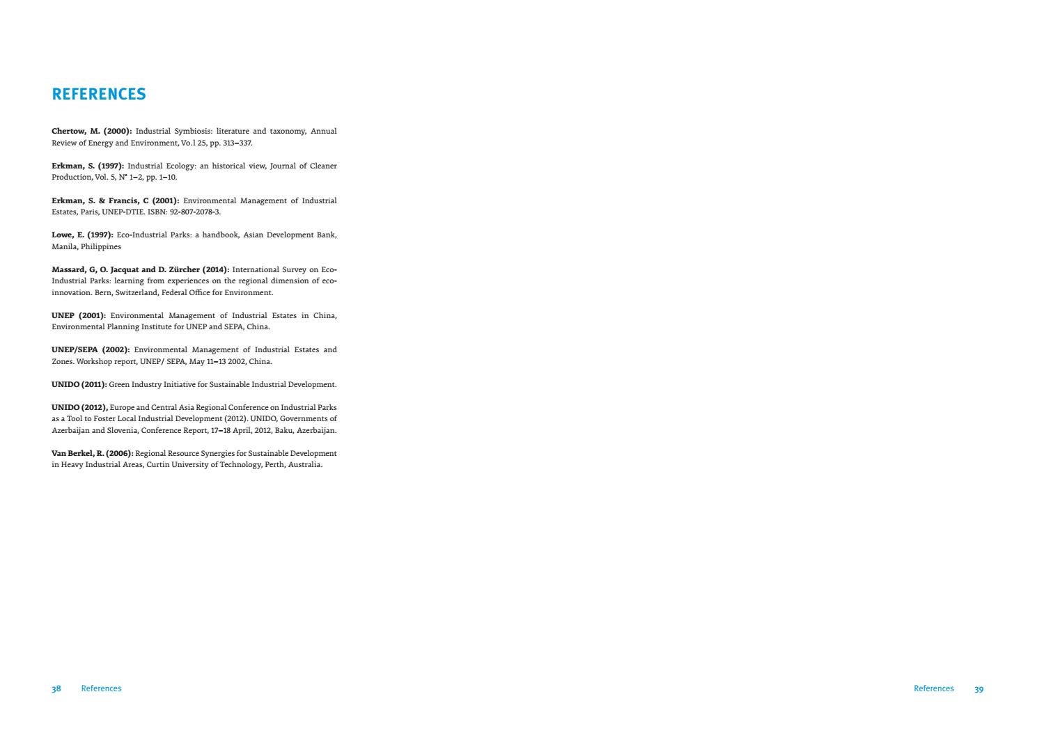 Global assessment of eco-industrial parks in developing countries by ...